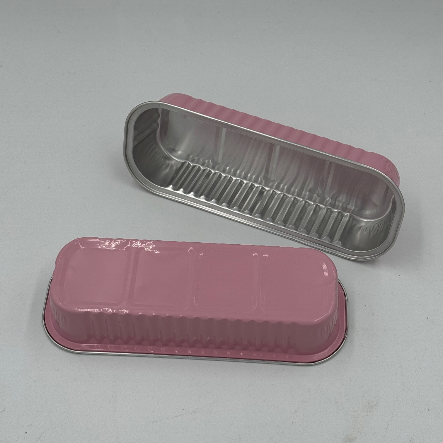 Mini Loaf Pans w/ Lids 100 ct – SOFT PINK – GD Baking Supplies